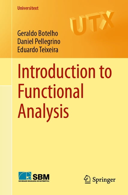 Universitext Introduction to Functional Analysis, (Paperback) - Walmart.com