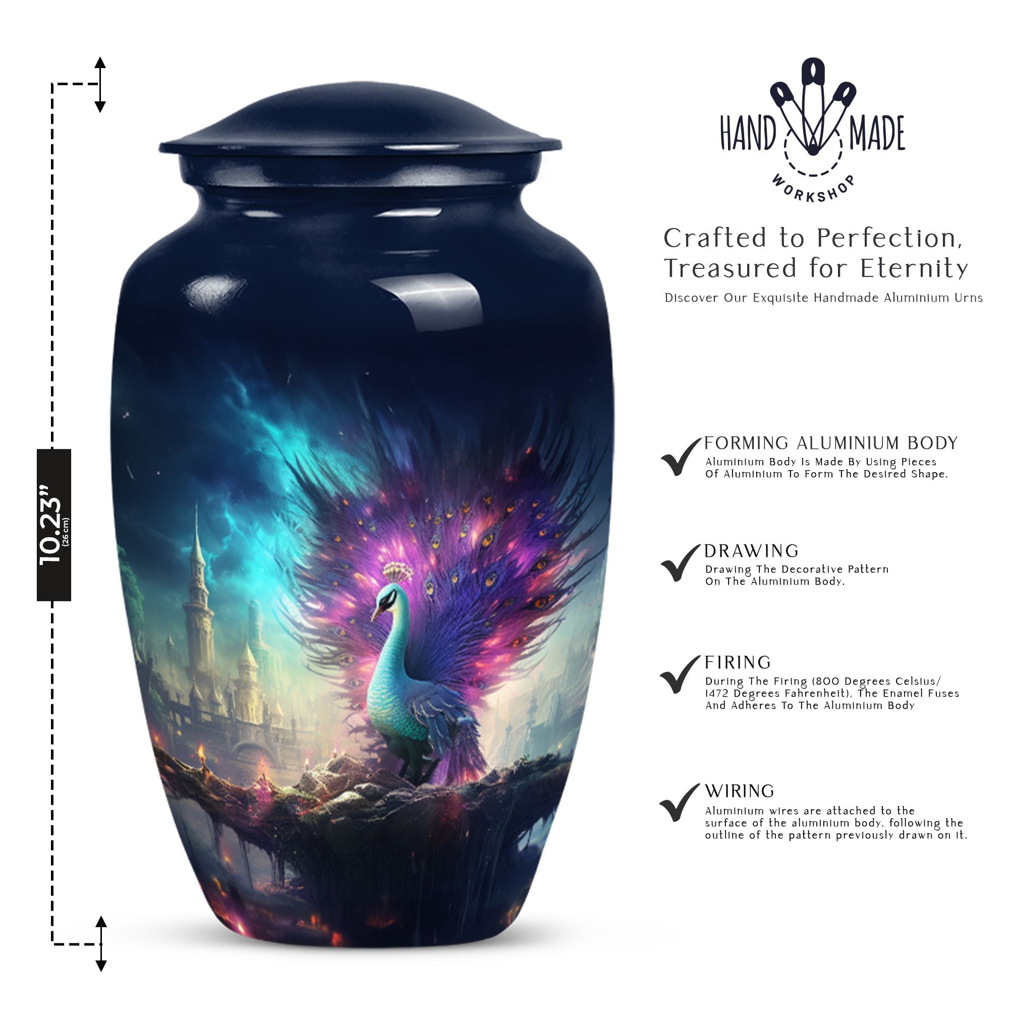 Funeral Caskets For Adult - Urn For Human Ashes - Cremation Urns For ...