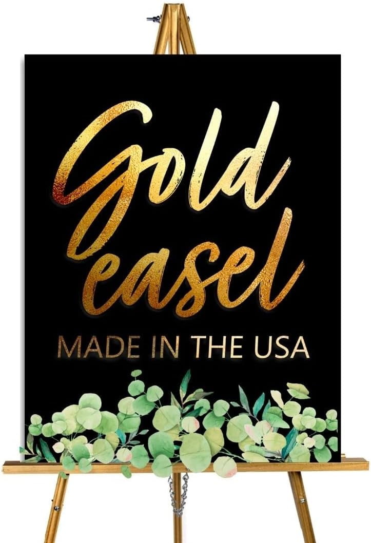 Funeral Easel Stand, Black Easel Stand For Picture, Acrylic Sign Stand ...