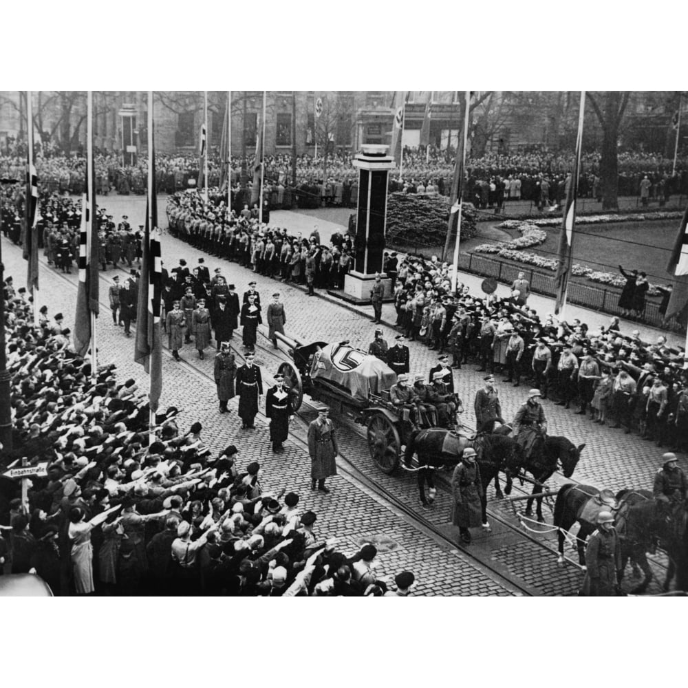 Funeral Of Ernst Vom Rath History Poster Print - Walmart.com