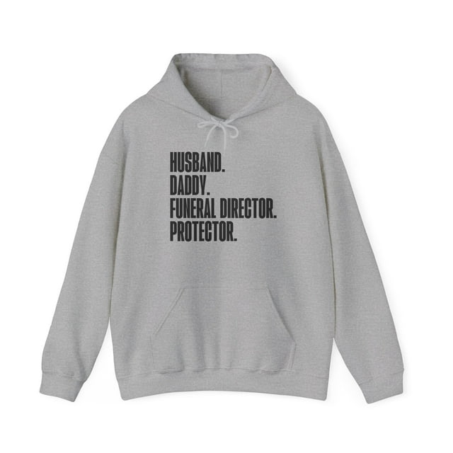Funeral director Dad Fathers Day Birthday Hoodie Gifts Hooded ...