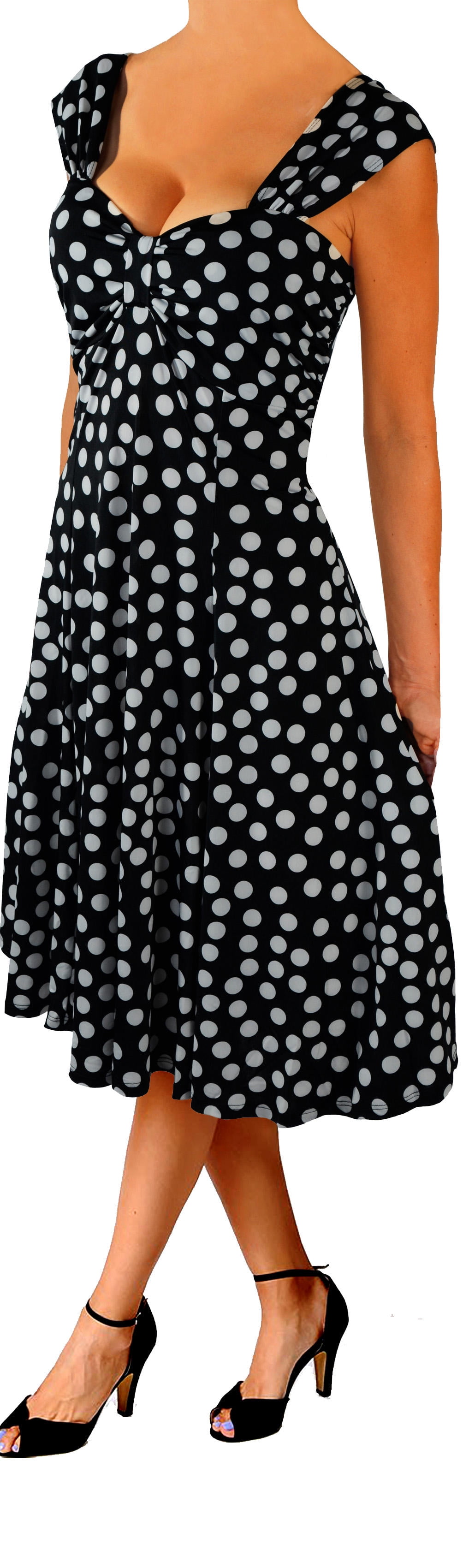 Funfash Plus Size Clothing For Women Empire Waist Sleeveless Slimming