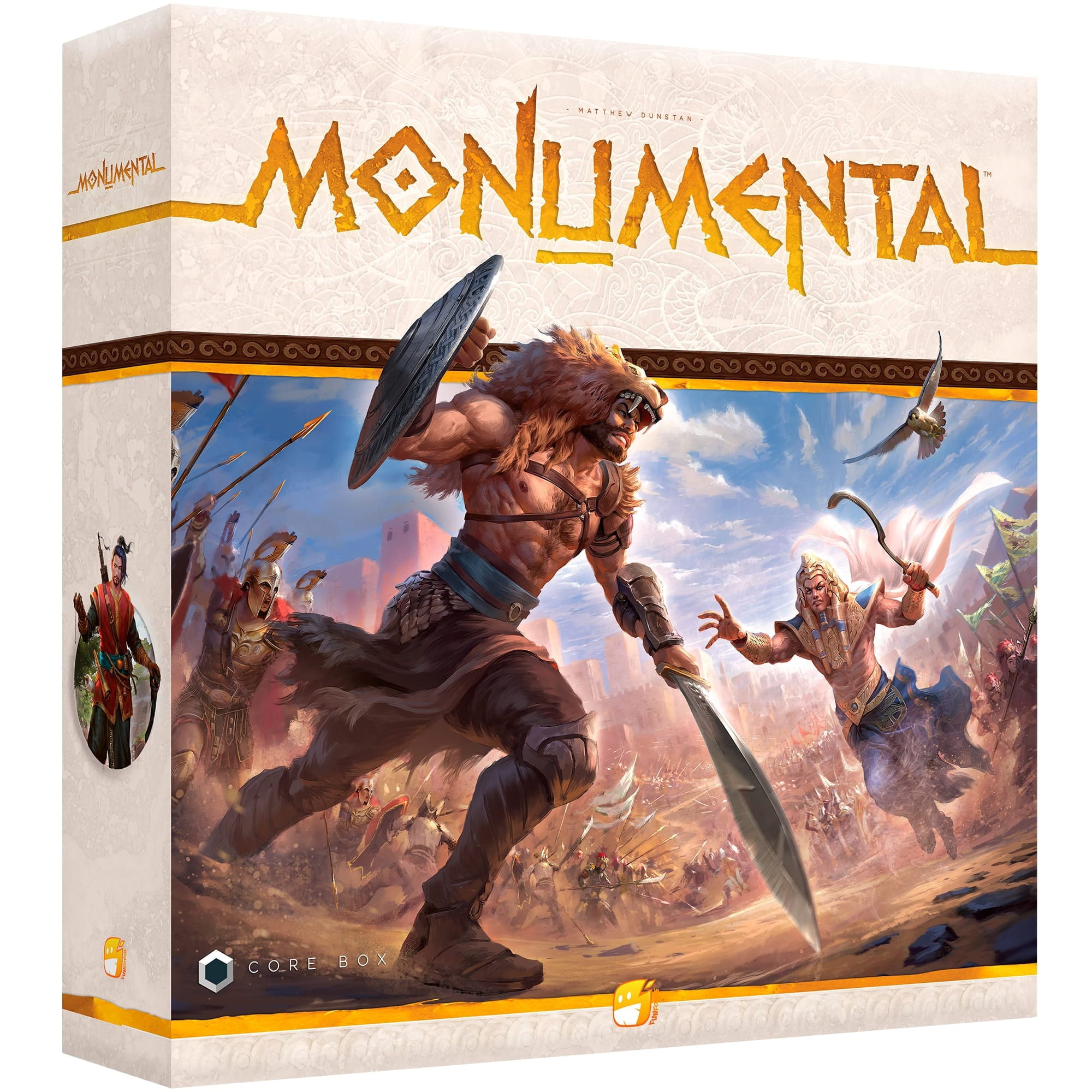 Funforge: Monumental - Civilization & Deckbuilding Board Game, Adults ...
