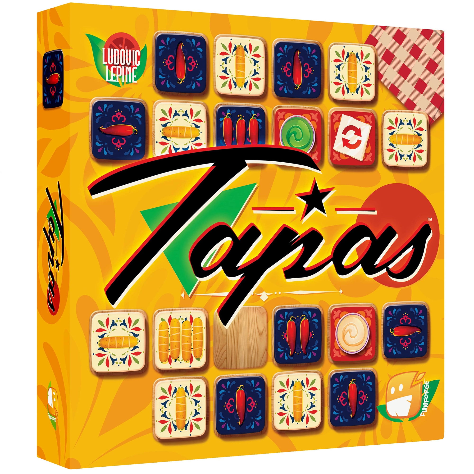 Funforge: Tapas - Tile Laying Board Game, Abstract Strategy, Family ...