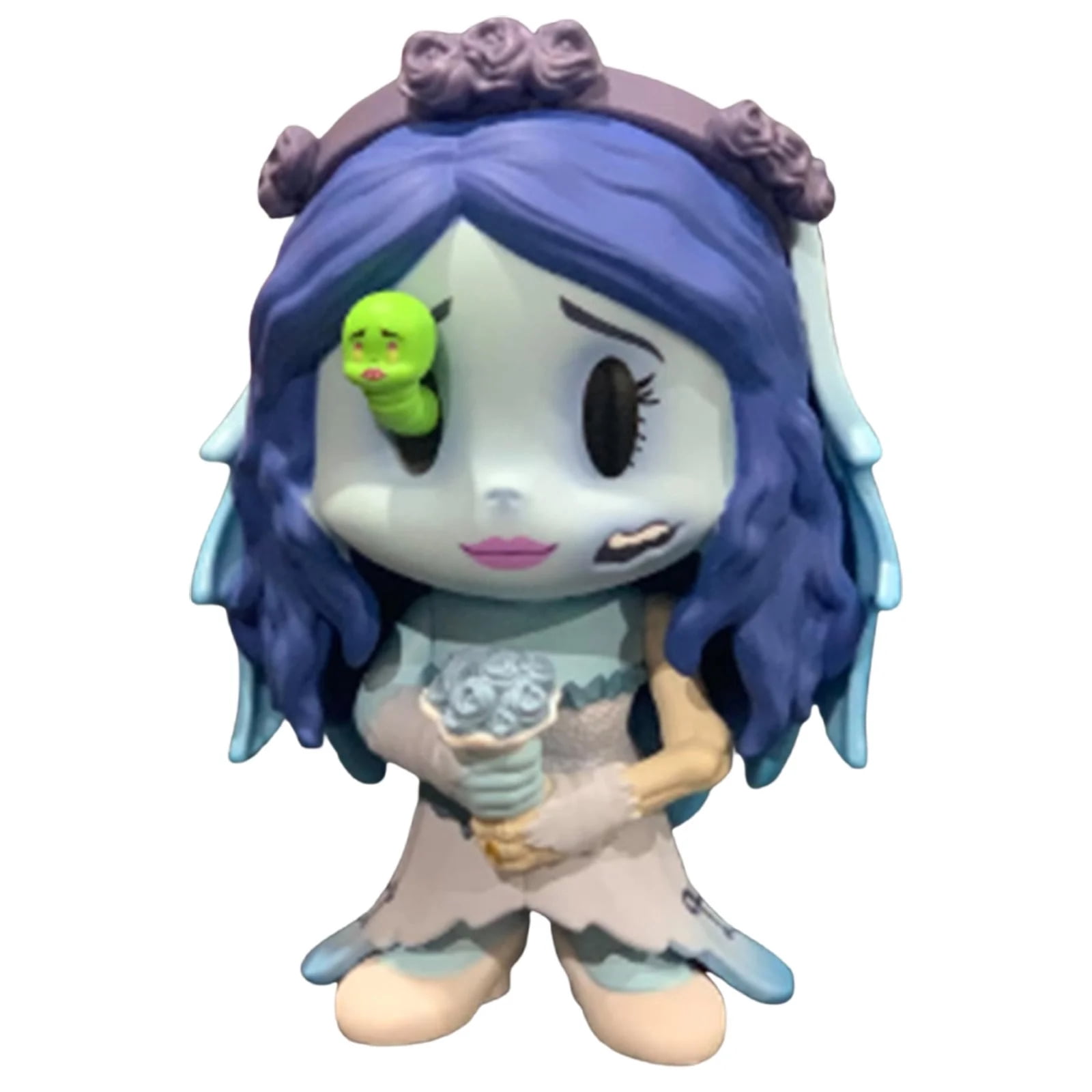 Fung-hwang Corpse Bride Emily Skullector Collectible Figure, 4" Tall ...