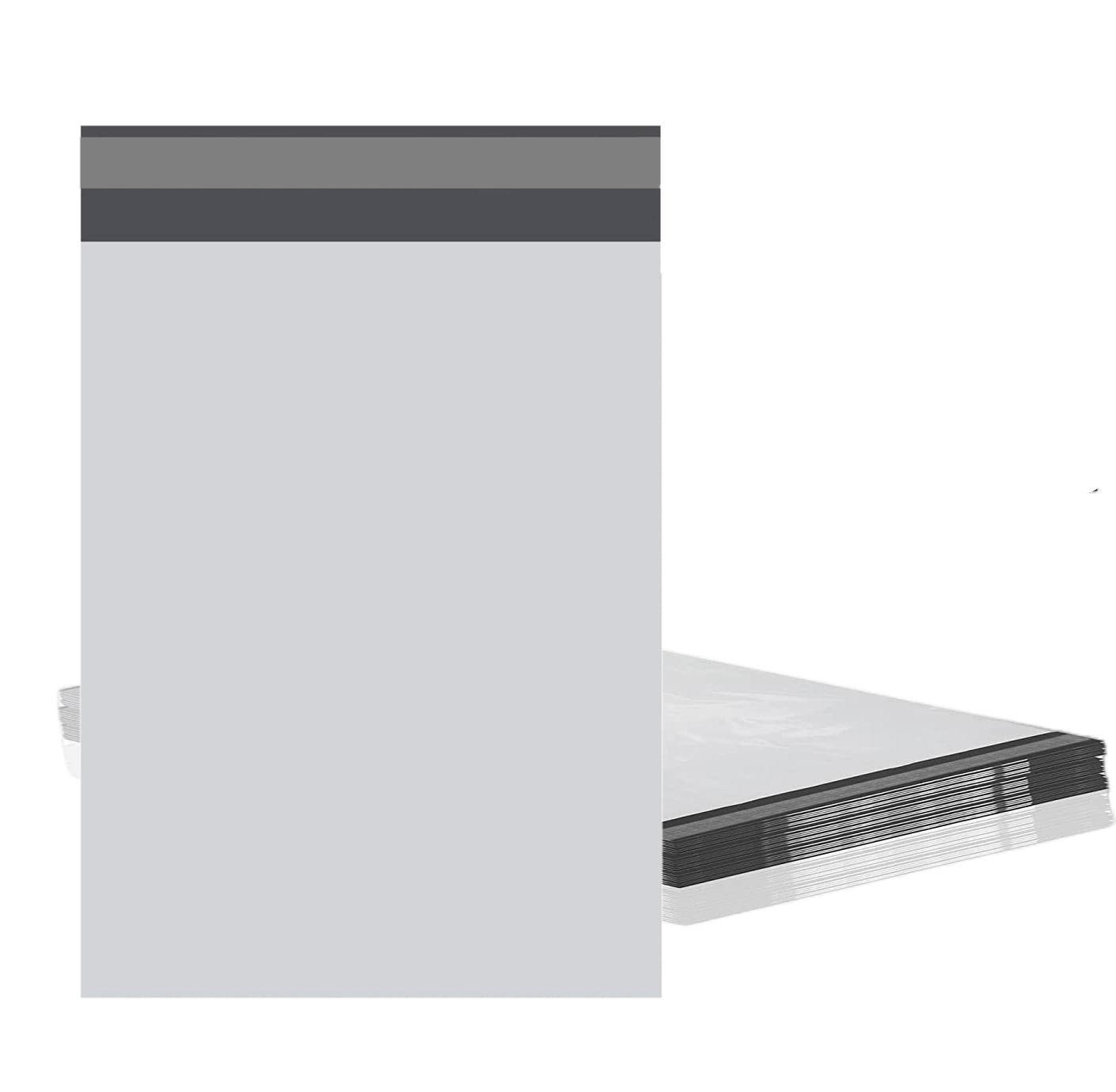 FungLam 100 14x17 Grey Large Poly Mailer Bulk Envelopes Shipping Bags ...