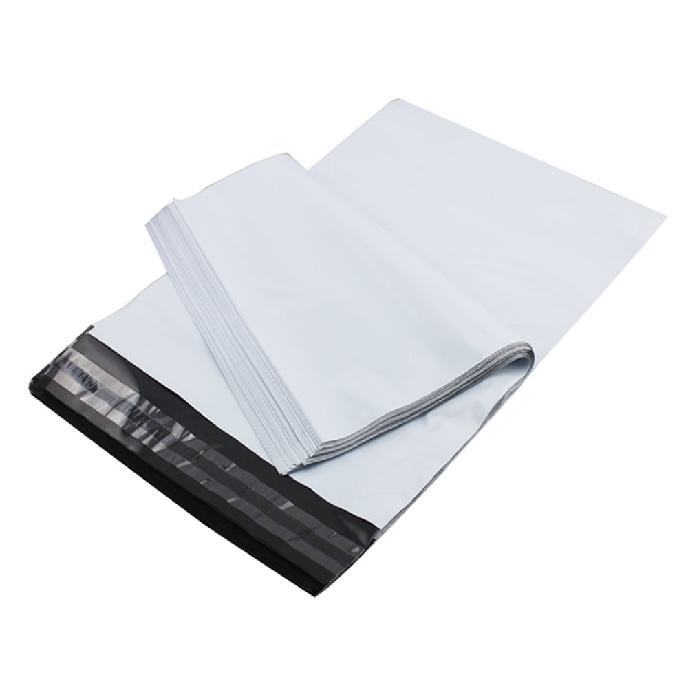 FungLam 12x16 Grey Poly Mailers 100 Pcs Self Sealing Envelopes Plastic ...