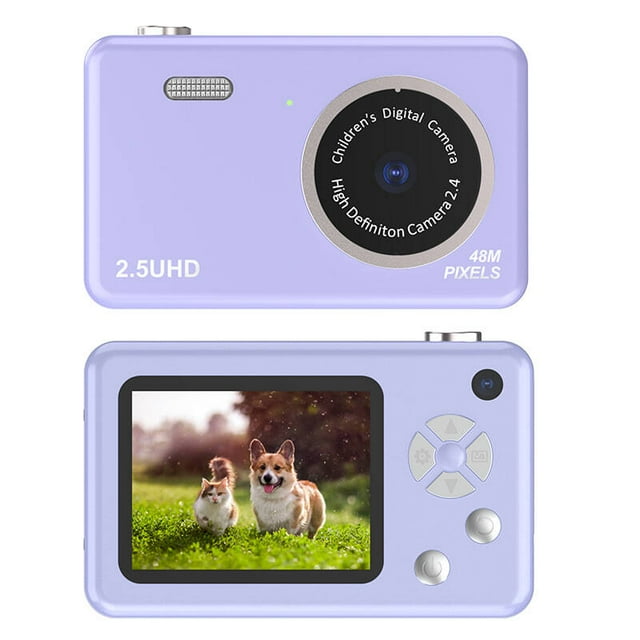 FungLam 48MP UHD Mini Digital Camera, 16X Digital Zoom, 2.4 Inch Screen ...