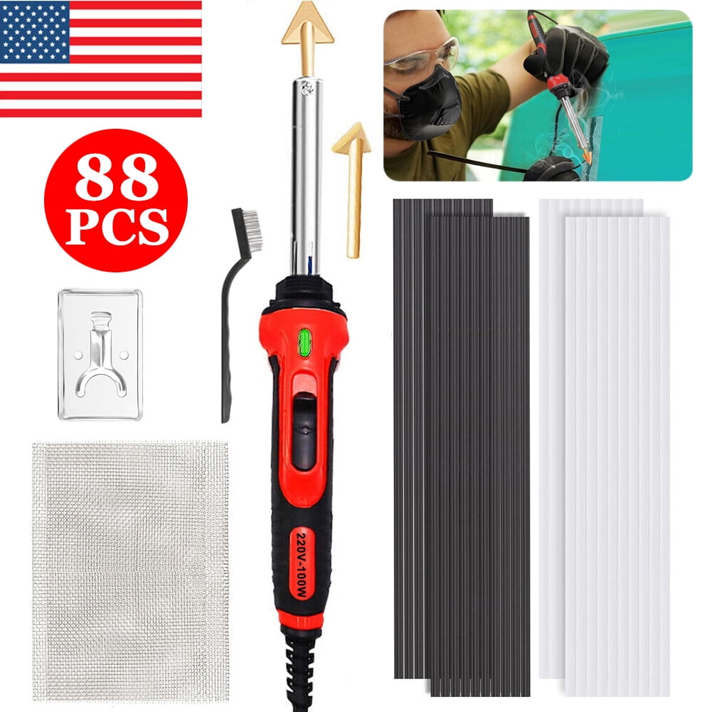FungLam 88X Plastic Welding Kit 100 Watts with Welder Rods Reinforcing ...