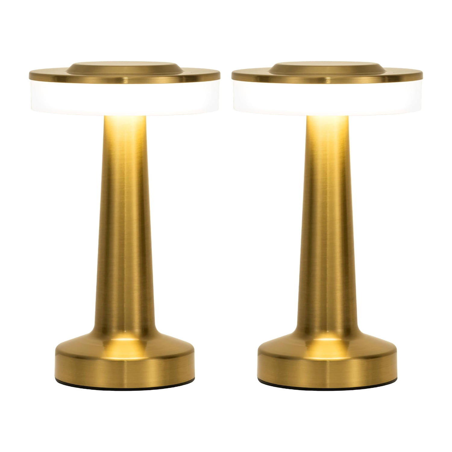 FungLam Cordless Table Lamp with Touch Sensor 3-Levels Brightness USB ...