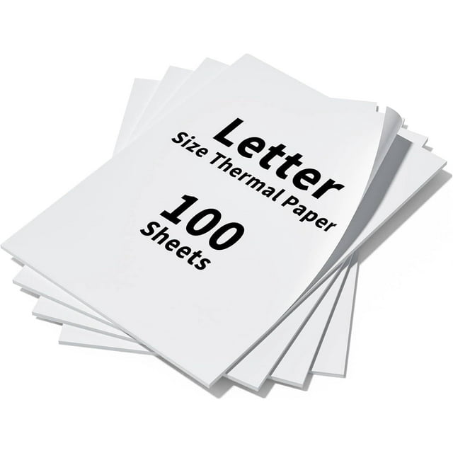 FungLam Thermal Paper 8.5x11 | Printer stock for retail - Walmart ...