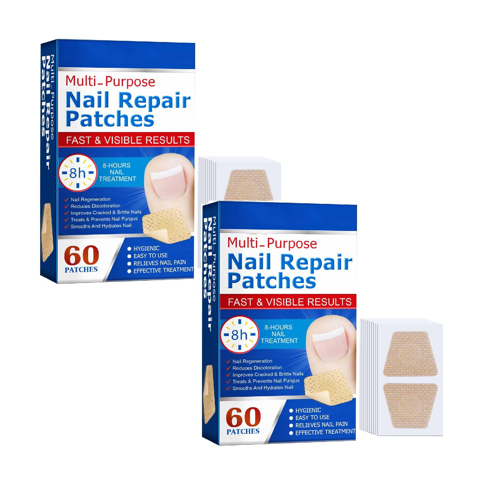 Fungal Nail Patches 60 Pcs a box Extra Strength Toenail Fungus ...