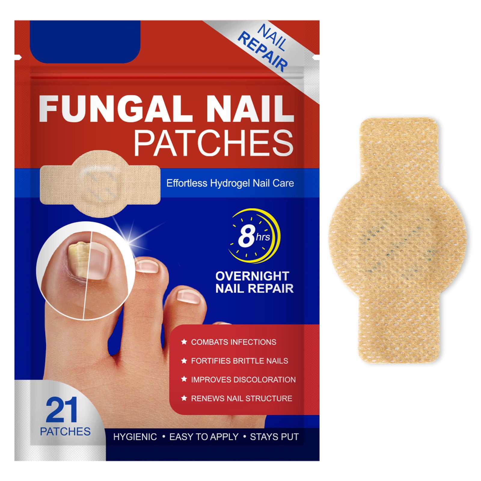 Fungal Nail Patches Hands And Feet Soft Nail Inlaid Nail Thickening ...