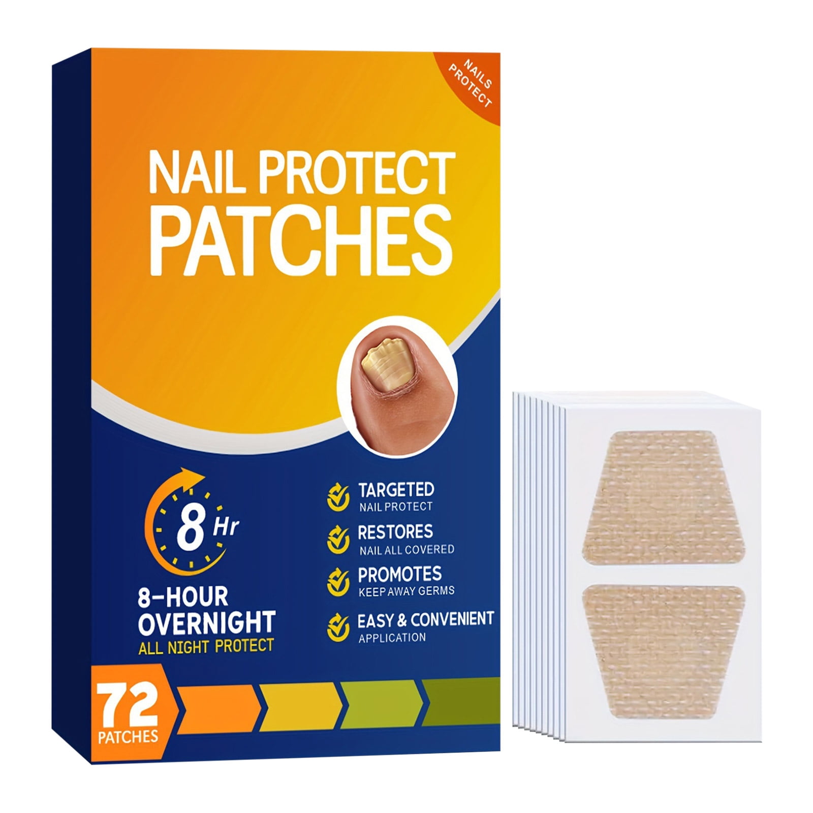 Fungal Nail Patches Nail Fungus Relief Toenail Fungus Relief Nighttime ...