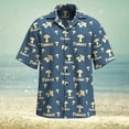 Fungi Funguy Navy Hawaiian Shirt - Walmart.com