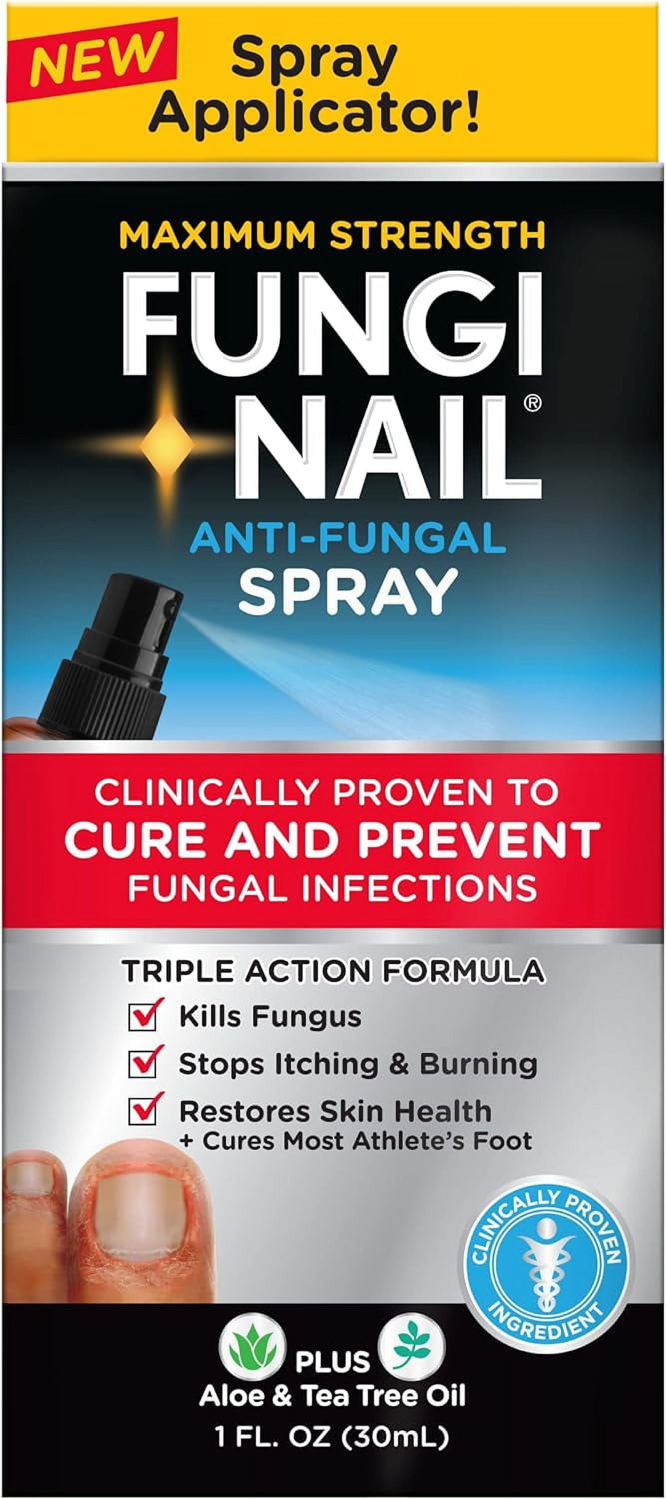 Fungi-Nail Anti-Fungal Foot Spray, Kills Fungus That Can Lead to Nail ...
