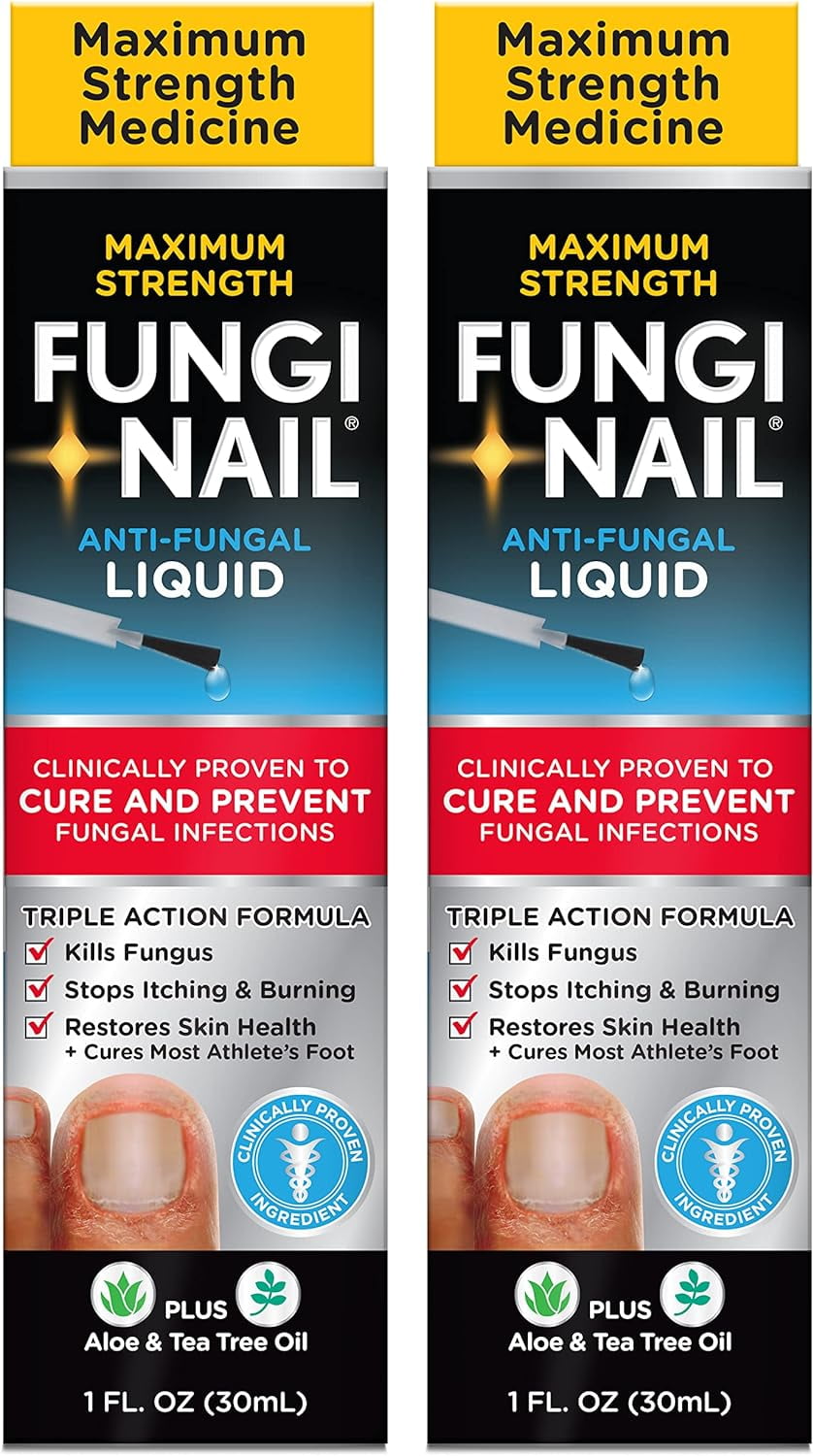 Fungi-Nail Anti-Fungal Liquid Solution, Kills Fungus That Can Lead to ...
