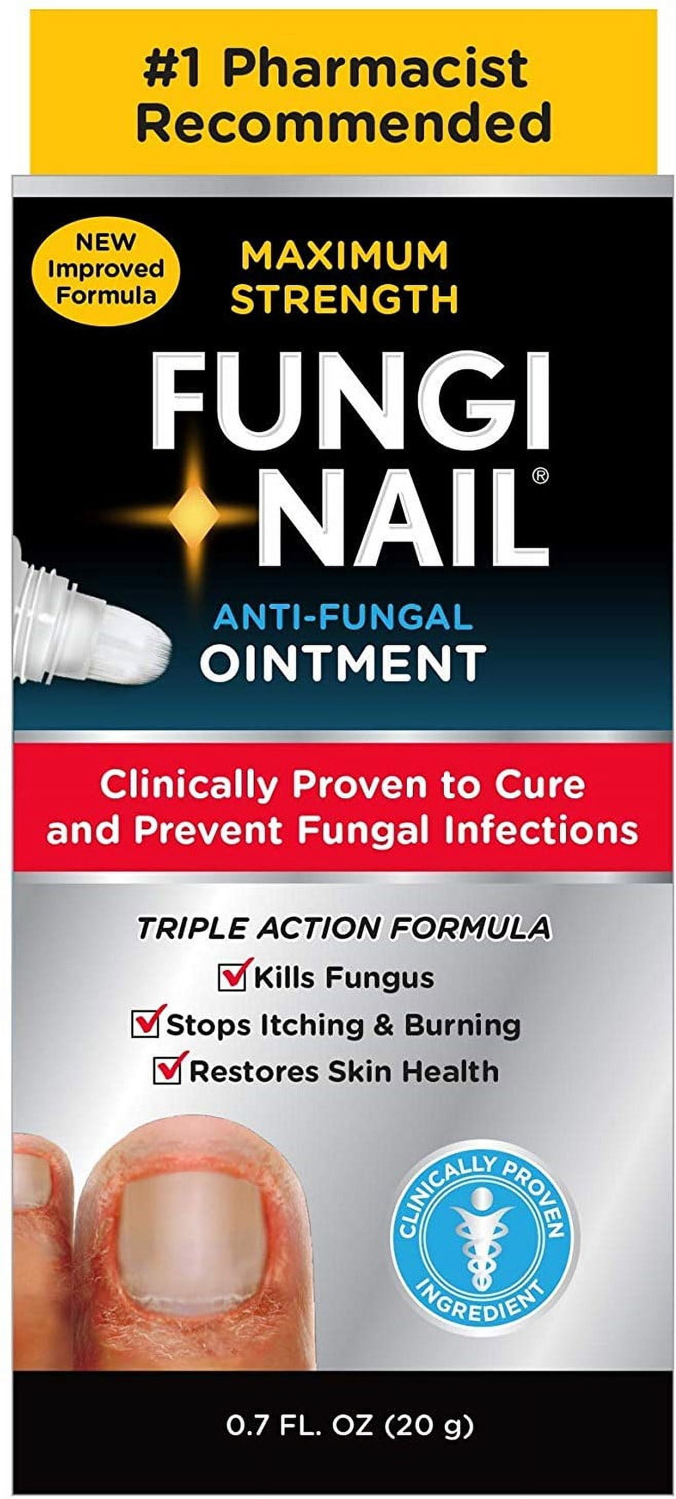 Fungi-Nail FUNGI-NAIL 1% 20GM MS 0.7 oz (Pack of 6) - Walmart.com