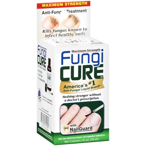 Fungicure Maximum Strength Anti-Fungal Liquid with Nail Guard, 1 Oz ...