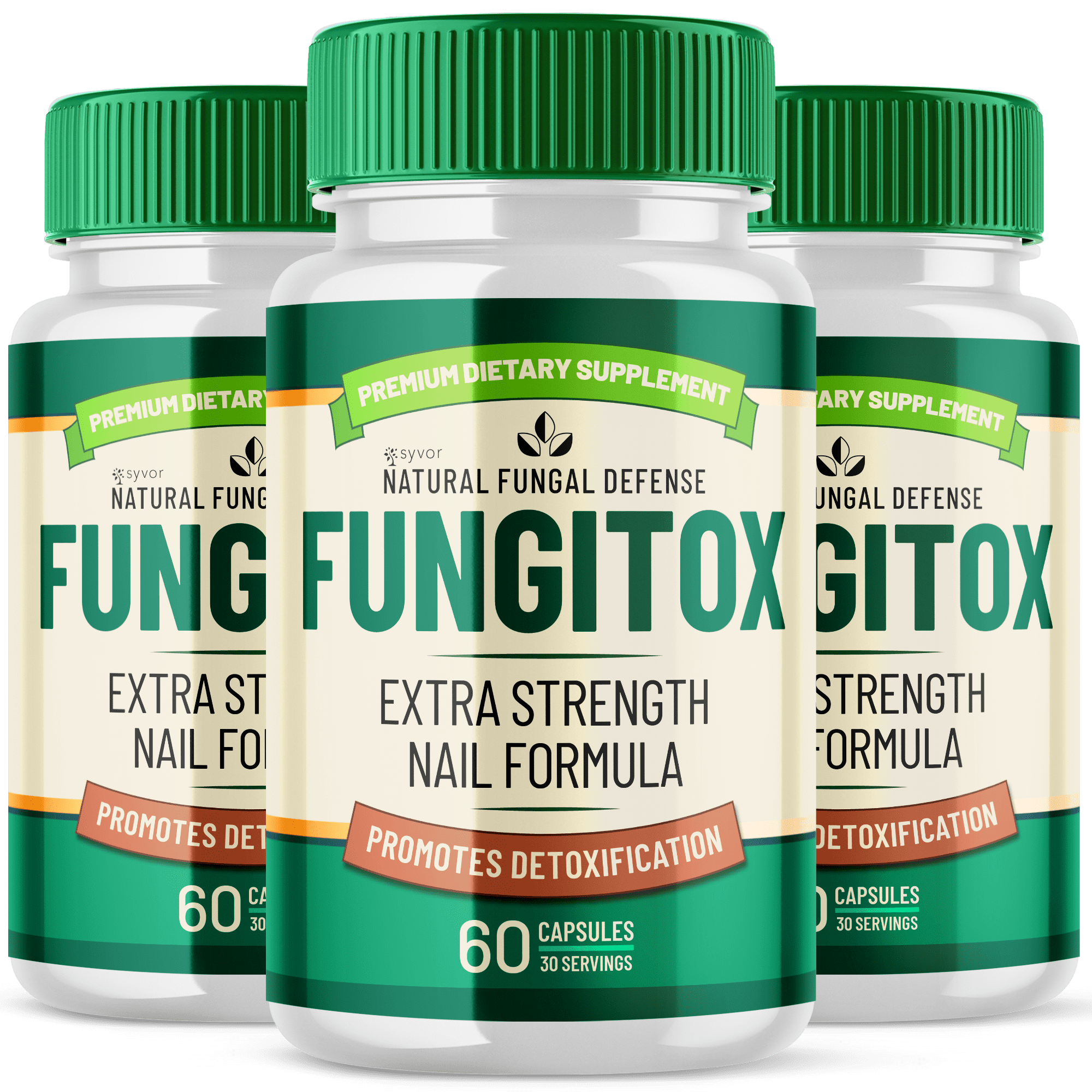 Fungitox Extra Strength Nail Formula Capsules Advanced Natural Defense ...