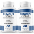 Fungus Exodus - Digestive System Dietary Supplement 60 Capsules (2 Pack ...