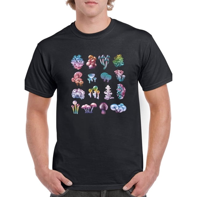 Fungus Men T-Shirt, Male Small - Walmart Business Supplies
