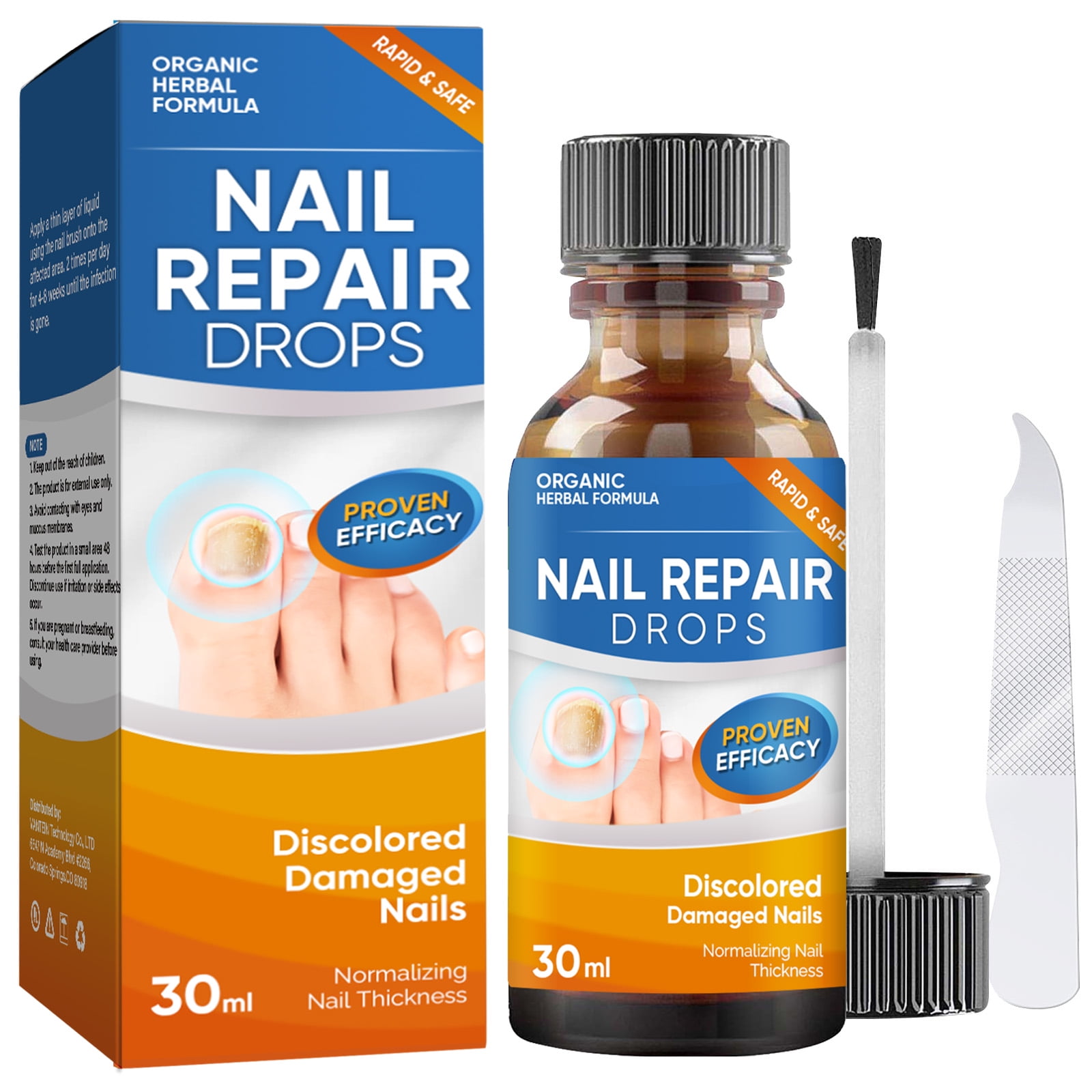 GINIHOMER Anti Fungus Nail Treatment, Extra Strength Fingernail and ...