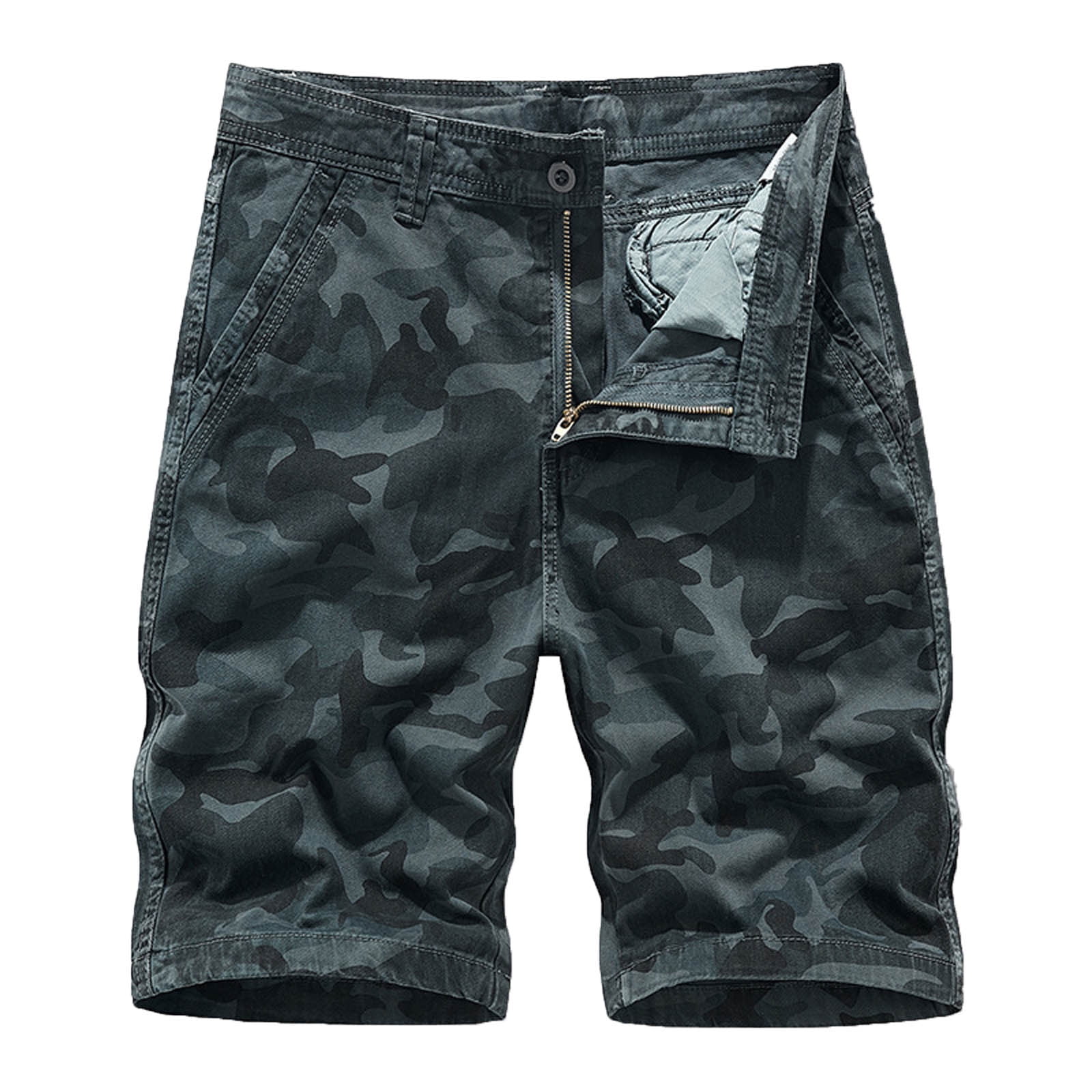 Funicet Cargo Shorts For Men Summer Camo Cargo Shorts Slim Fit Outdoor