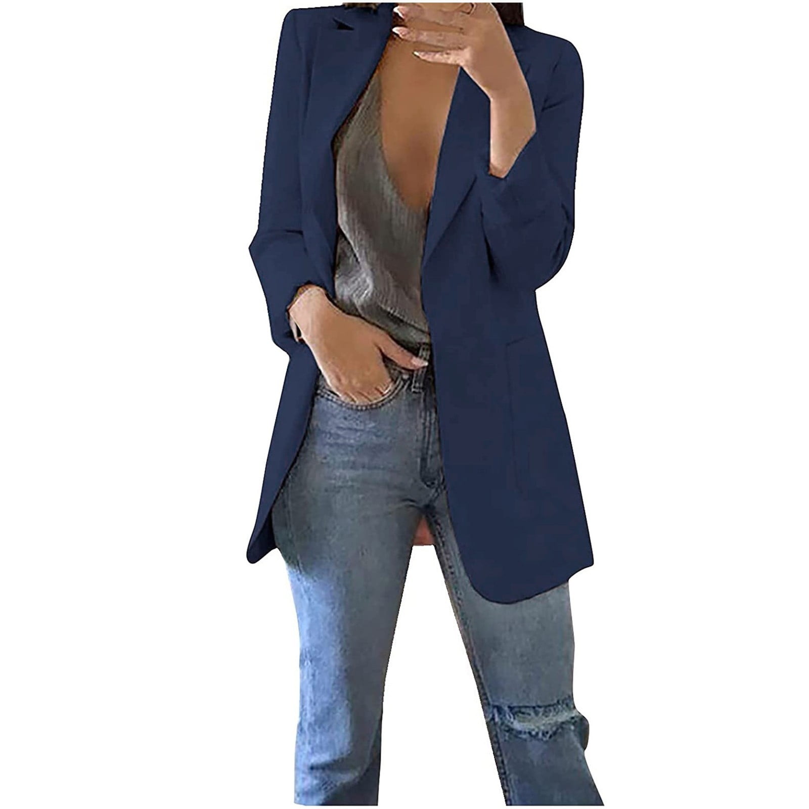 Funicet Gifts savings Deals! Blazer Jackets for Women Womens Plus Size ...