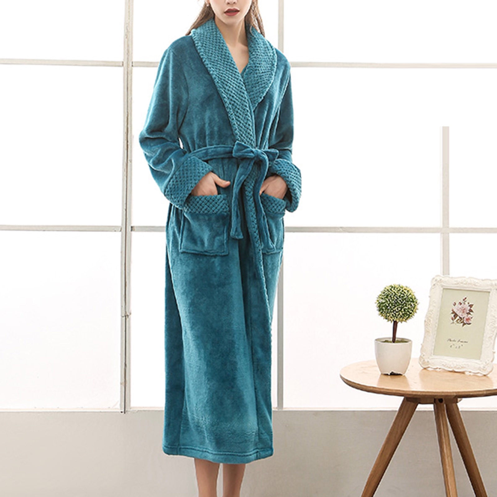 Funicet Holiday Savings! Plus Size Bathrobe For Women Women's Warm ...