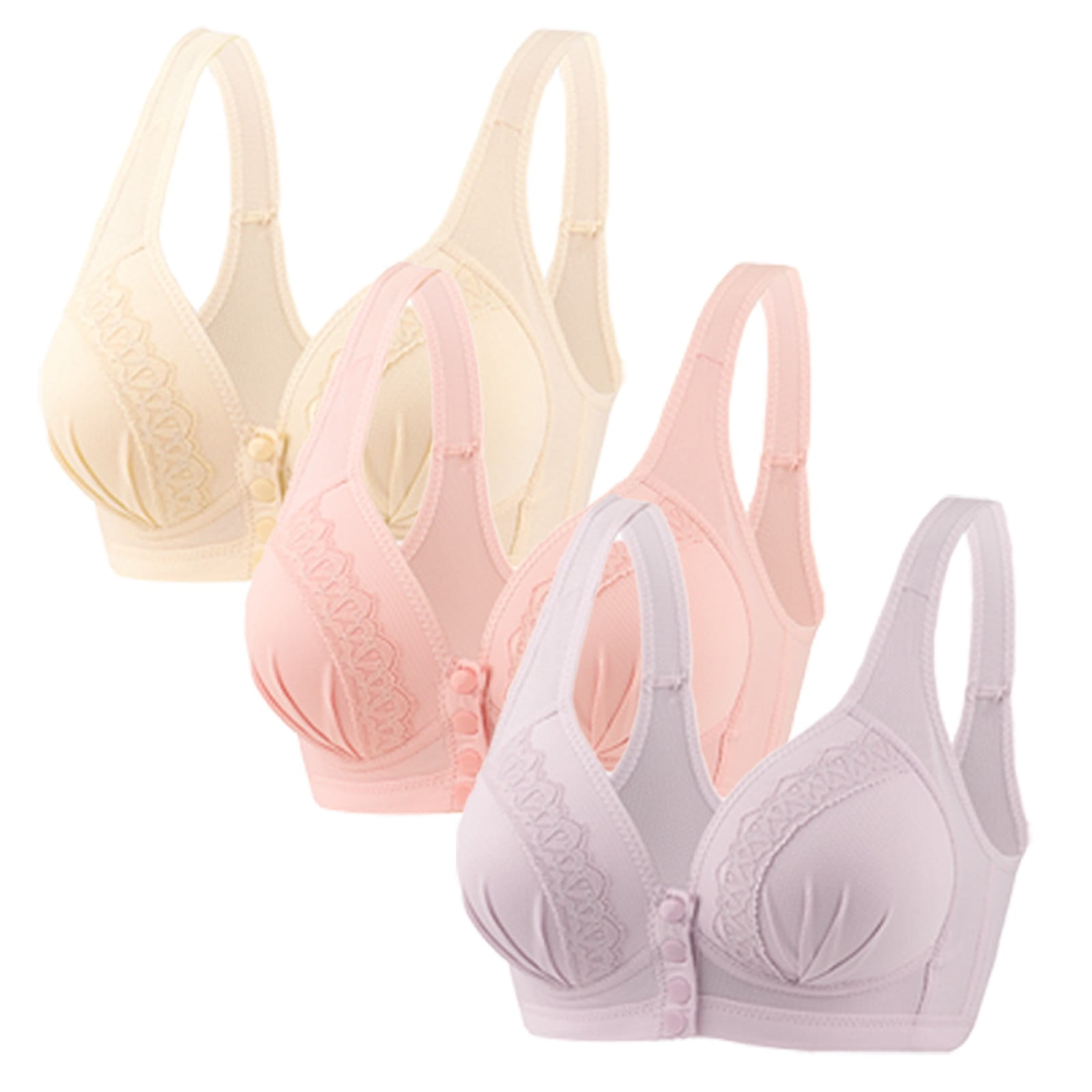 Funicet Women 18 Hours Coverage Bar 3pc No Steel Ring Lactation Vest ...