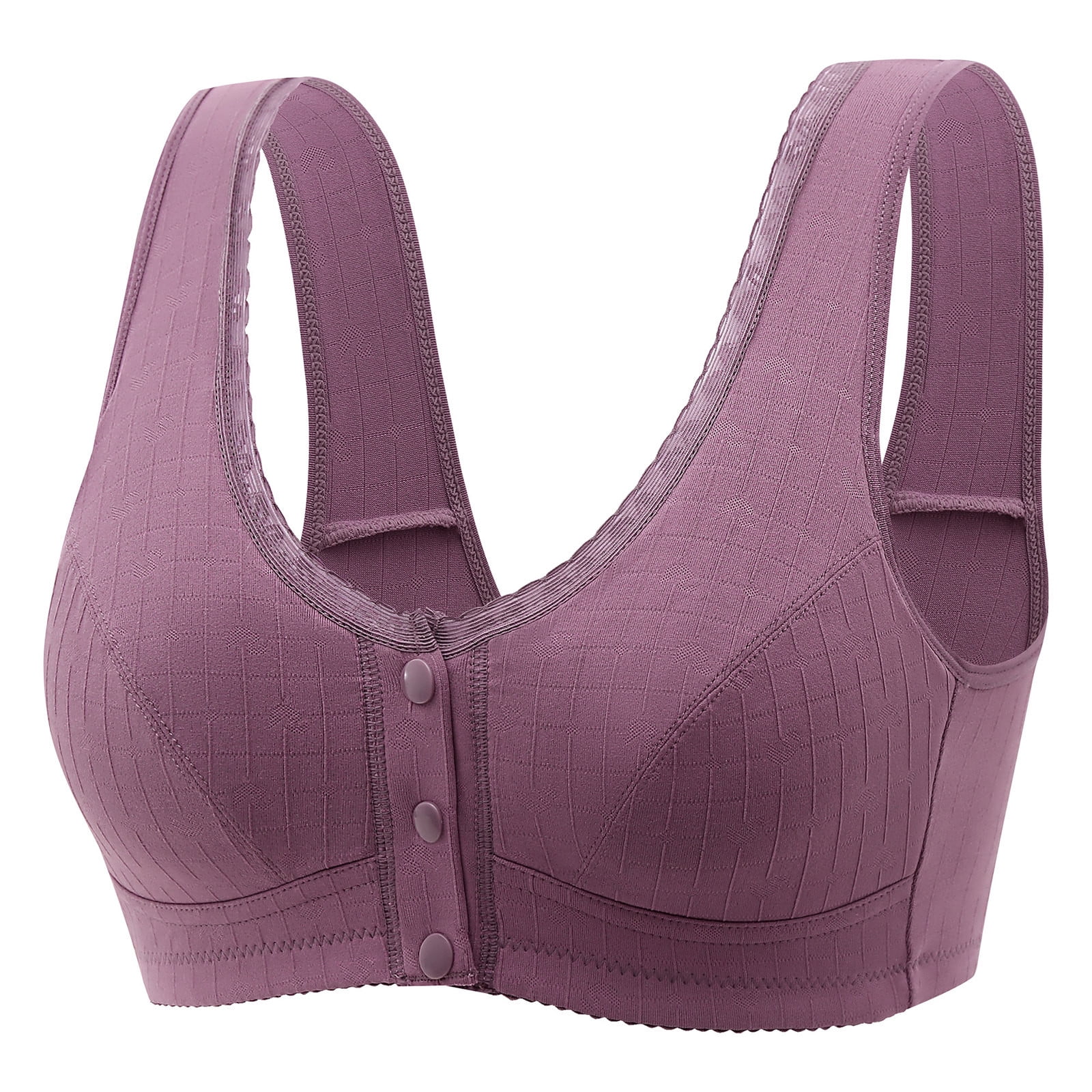 Funicet Womens Bras No Underwire Full Support Ladies Traceless Comfortable No Steel Ring