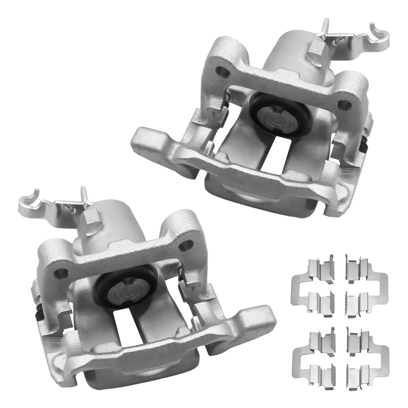 Funire Disc Brake Caliper Assembly with Bracket Set of 2 - Compatible ...