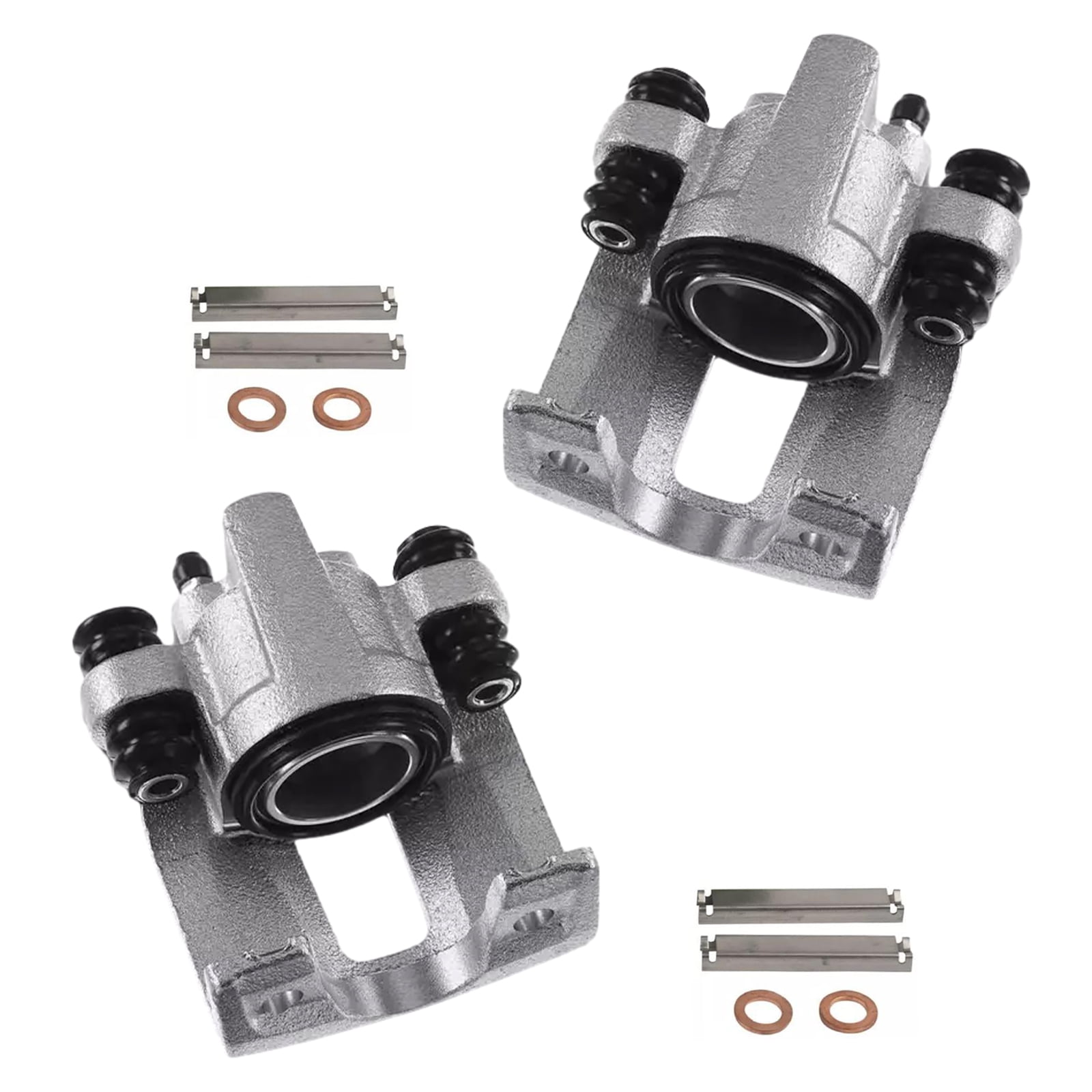 Funire Disc Brake Caliper Assembly Set of 2 - Compatible with Ford ...
