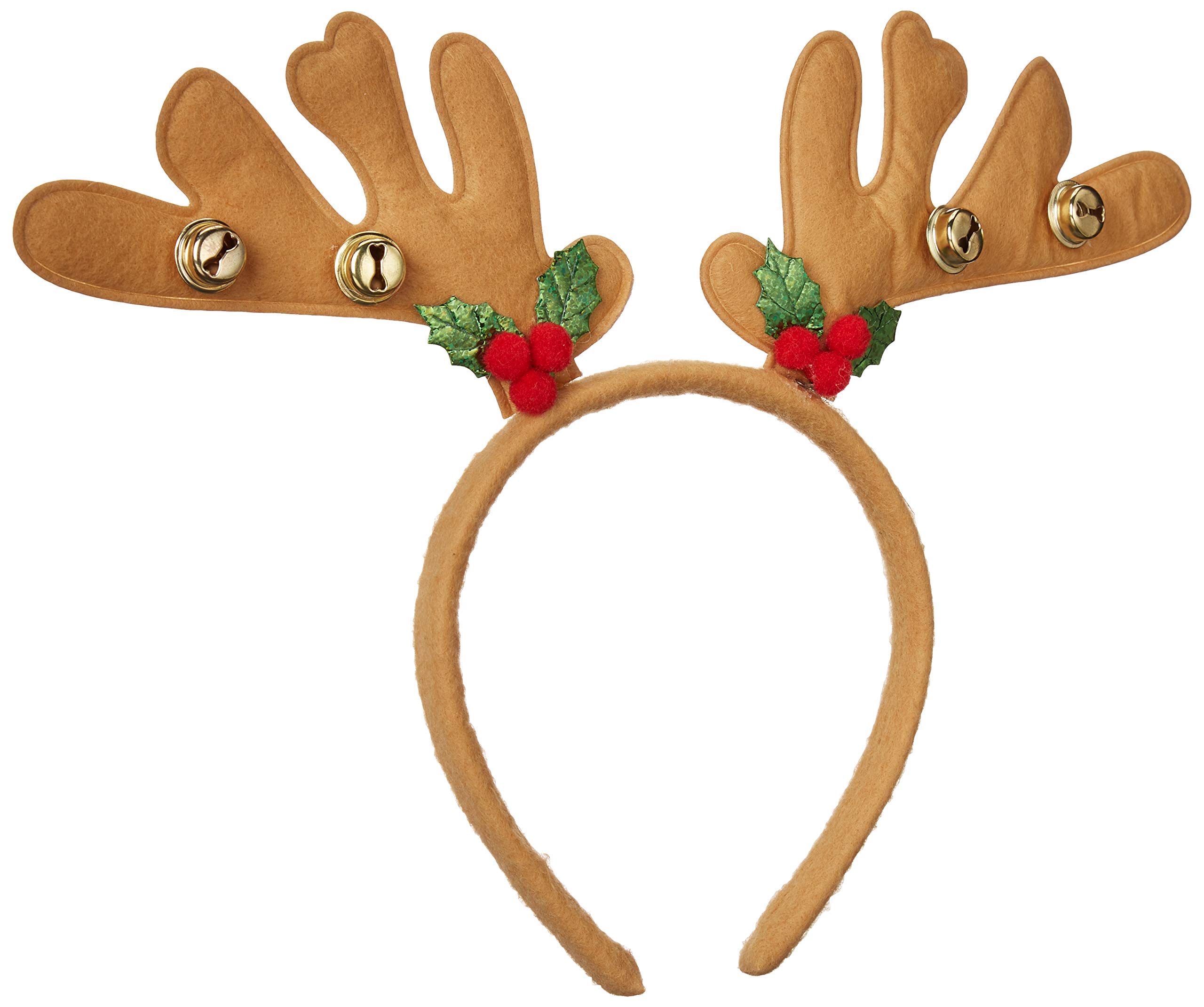 Funiverse Bulk 6 Pack of Christmas Reindeer Antler Head Bopper Party ...