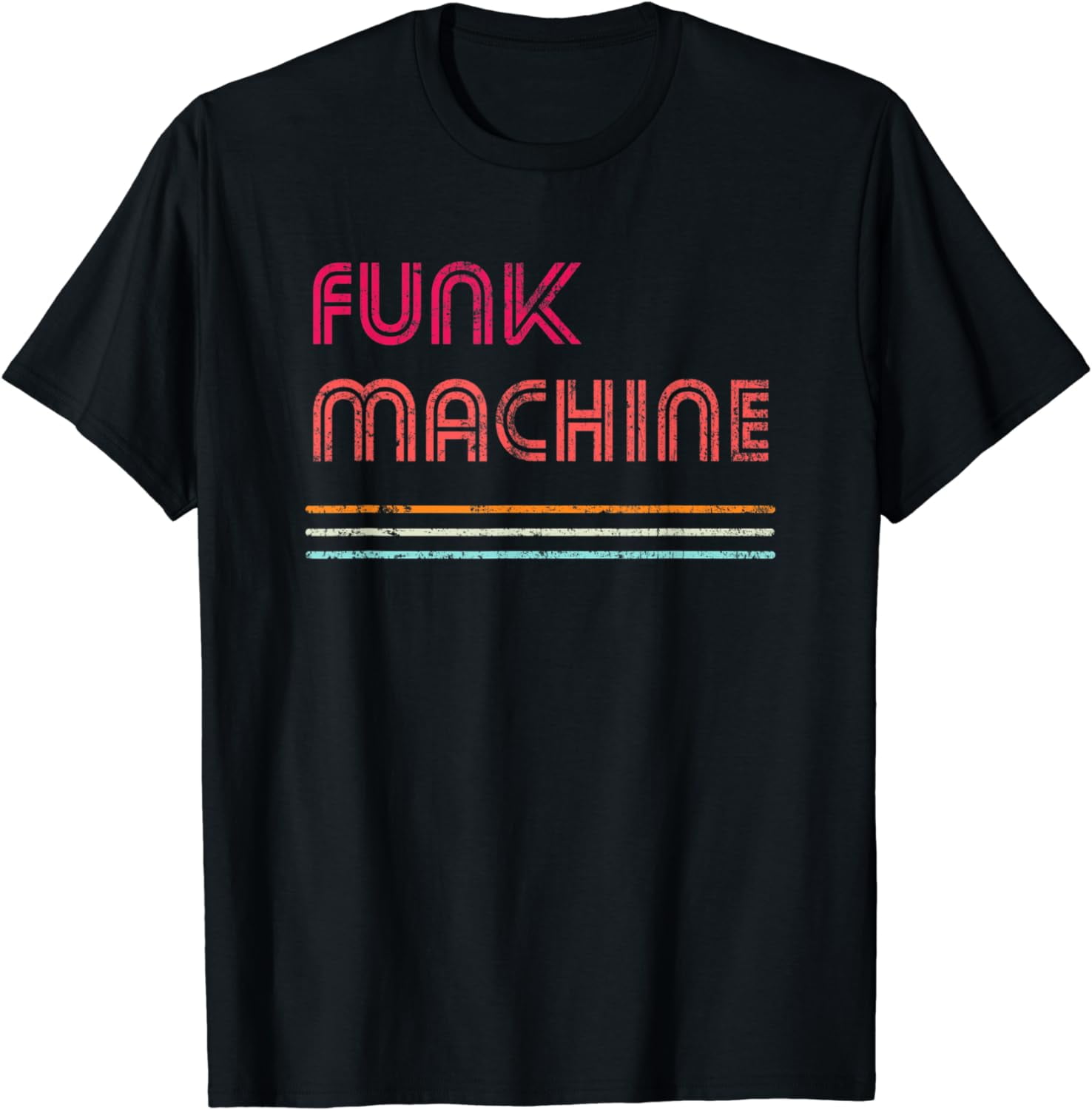Funk Machine - Retro Disco lover Funky Theme Vintage T-Shirt - Walmart.com
