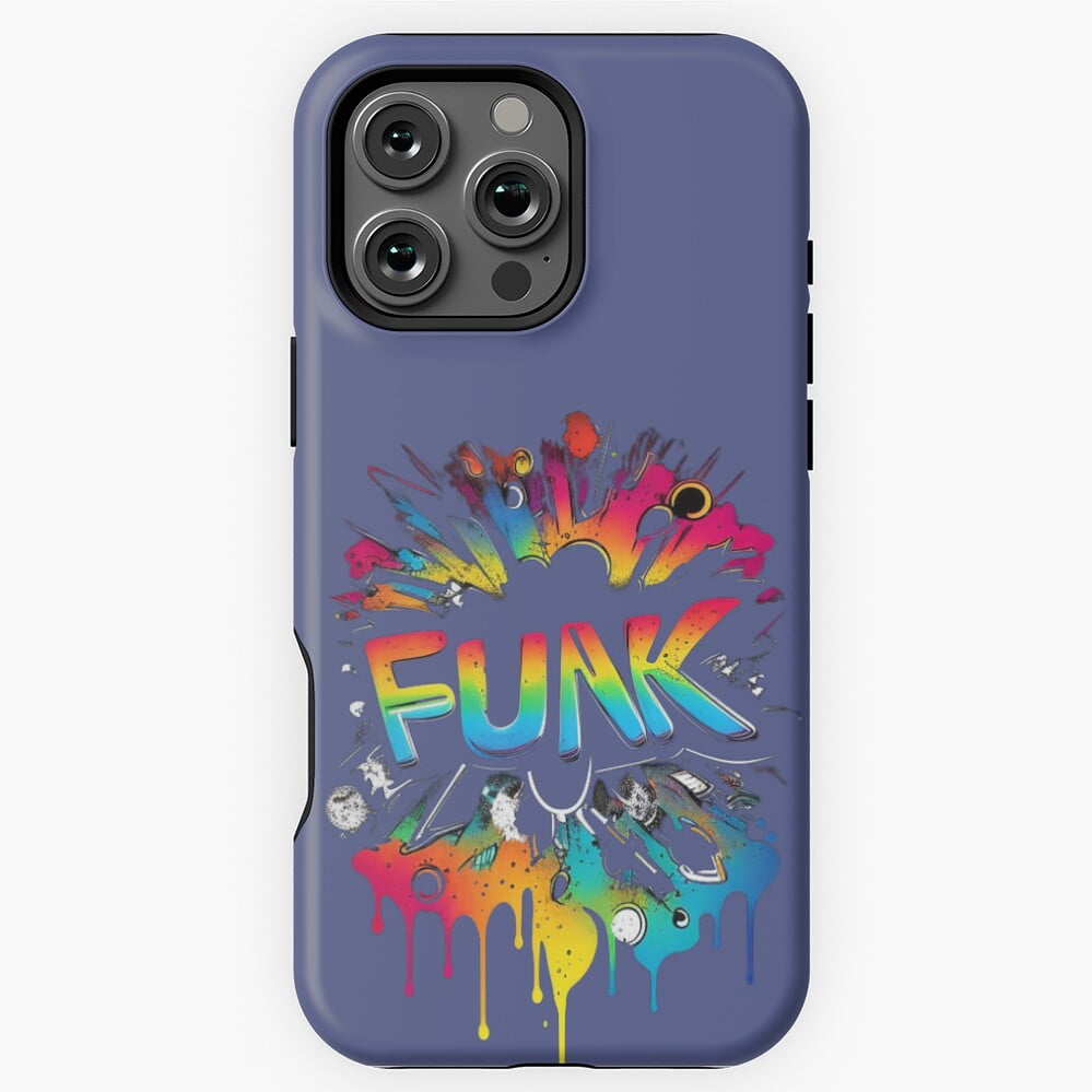 Funk Music Retro Groovy Vibe Art Phone Case for iPhone 16 15 14 13 12 ...