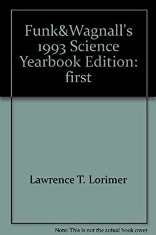 Pre-Owned Funk&Wagnall's 1993 Science Yearbook (Paperback ...