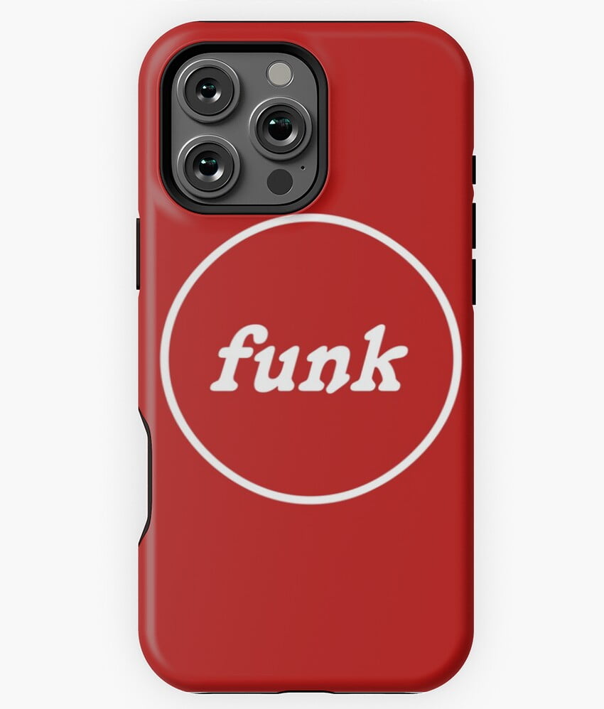 Funk in Circle Retro Music Art N4657 Phone Case for iPhone 17 16 15 14 ...