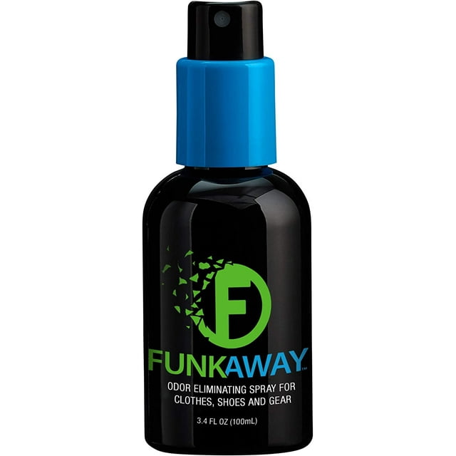 FunkAway Odor Eliminator Spray for Shoes, Clothes and Gear Non-aerosol ...