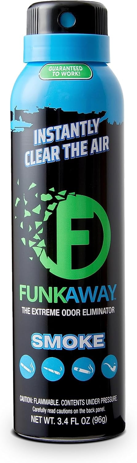 FunkAway Smoke Odor Eliminator Spray for Air 3.4 oz - Walmart.com