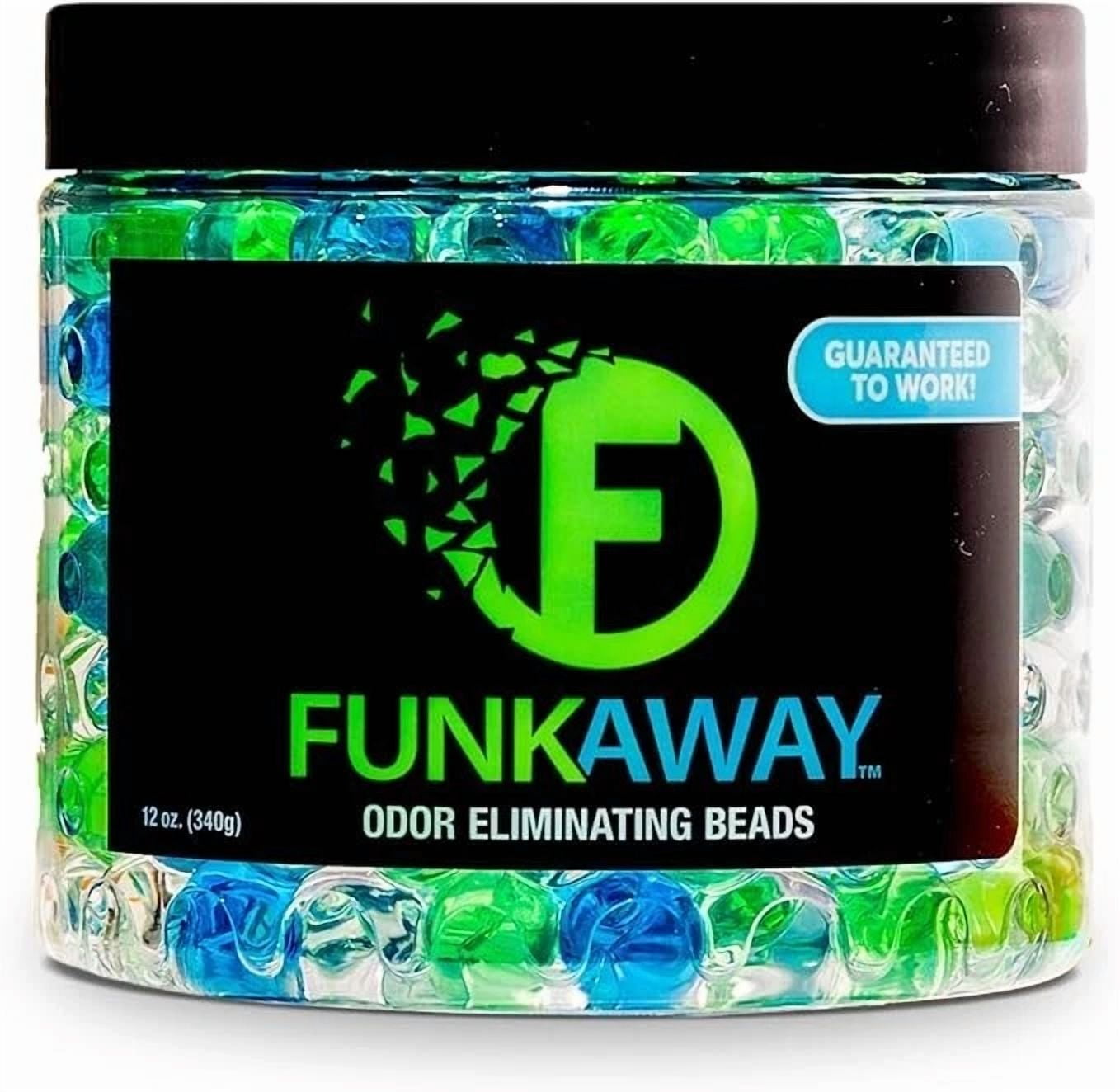 Funkaway Odor Eliminating Beads 12 Oz - Supercharged For House, Car ...