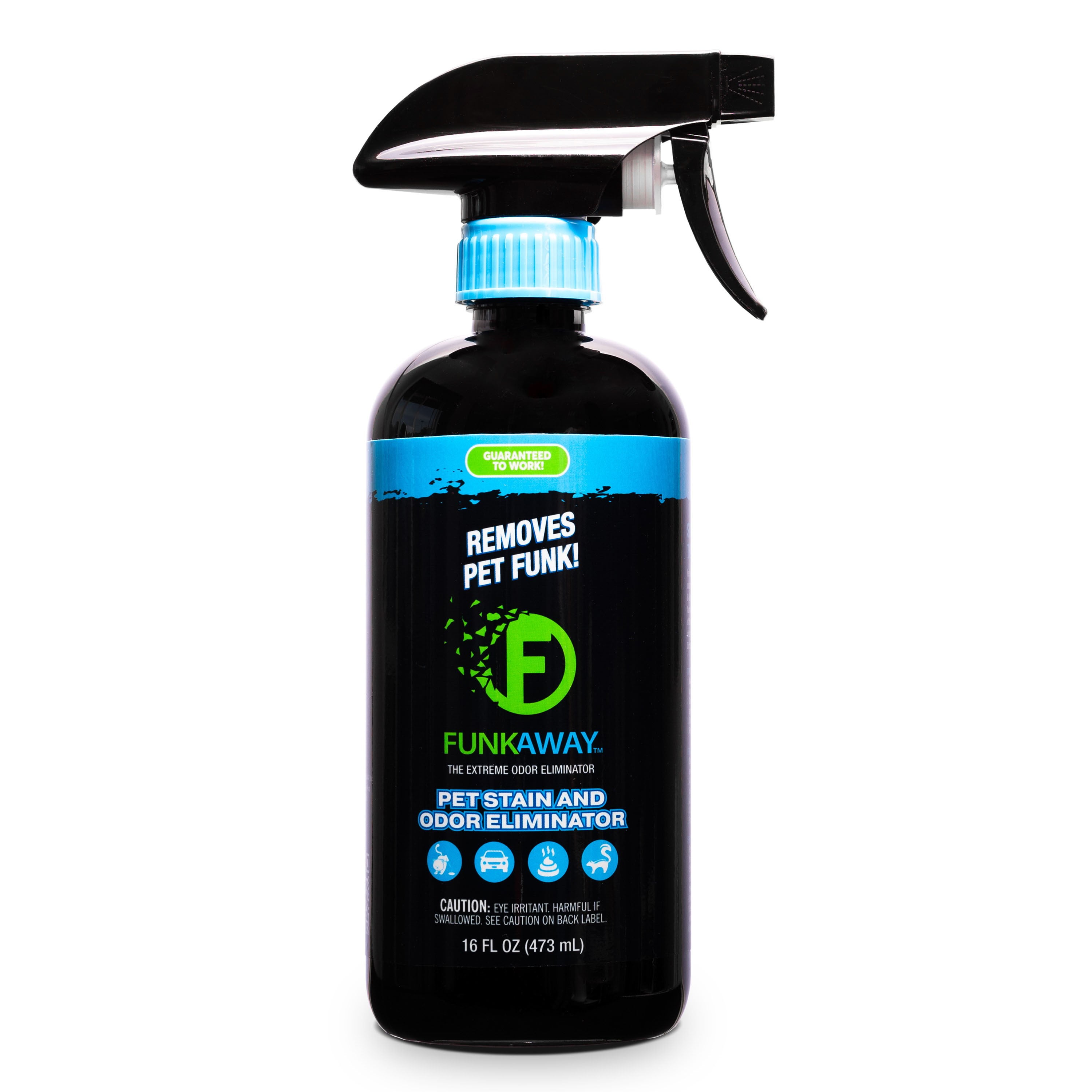 FunkAway Pet Odor Eliminator Spray, Safe for All Surfaces, Eliminates ...