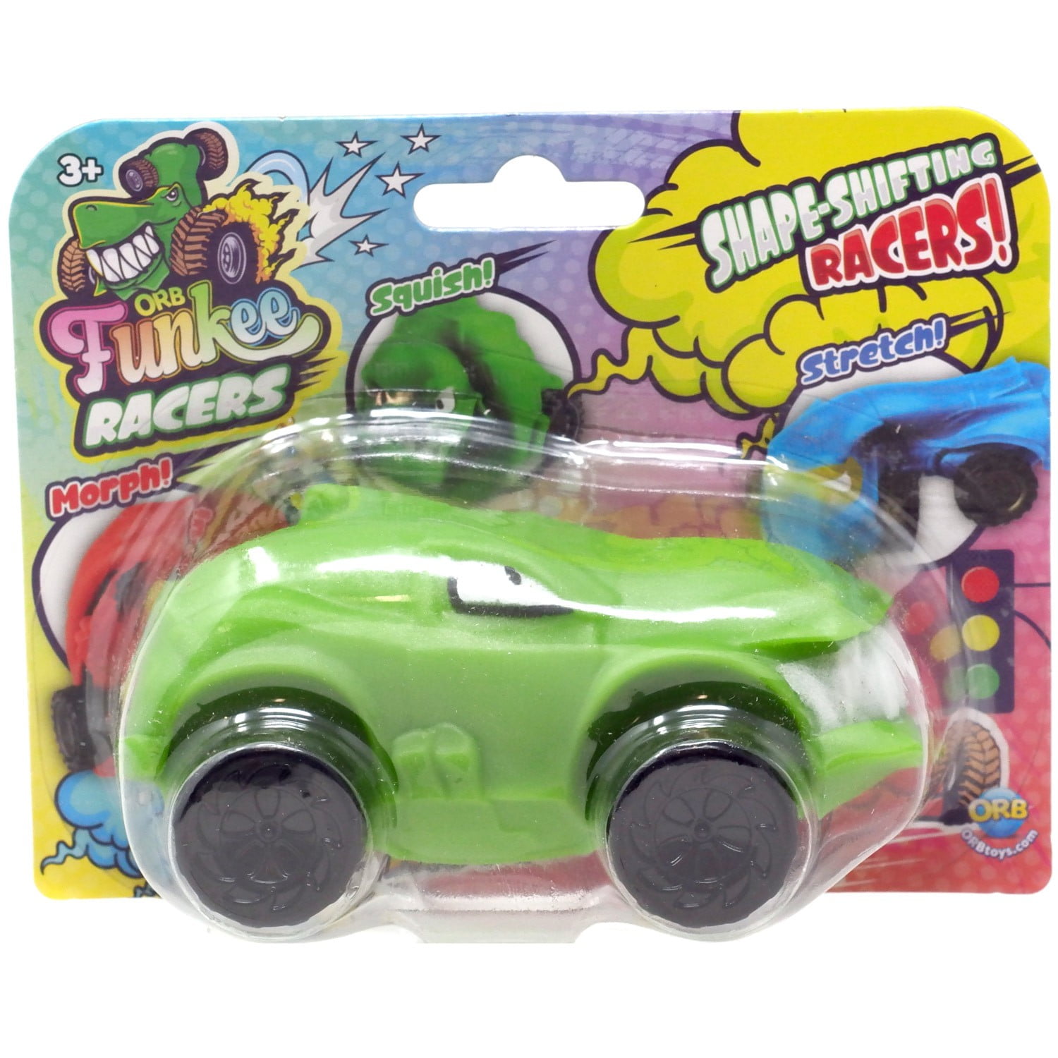 Funkee Racers Green Squishy Vehicle - Walmart.com