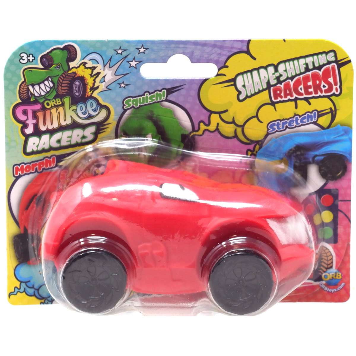 Funkee Racers Red Squishy Vehicle - Walmart.com