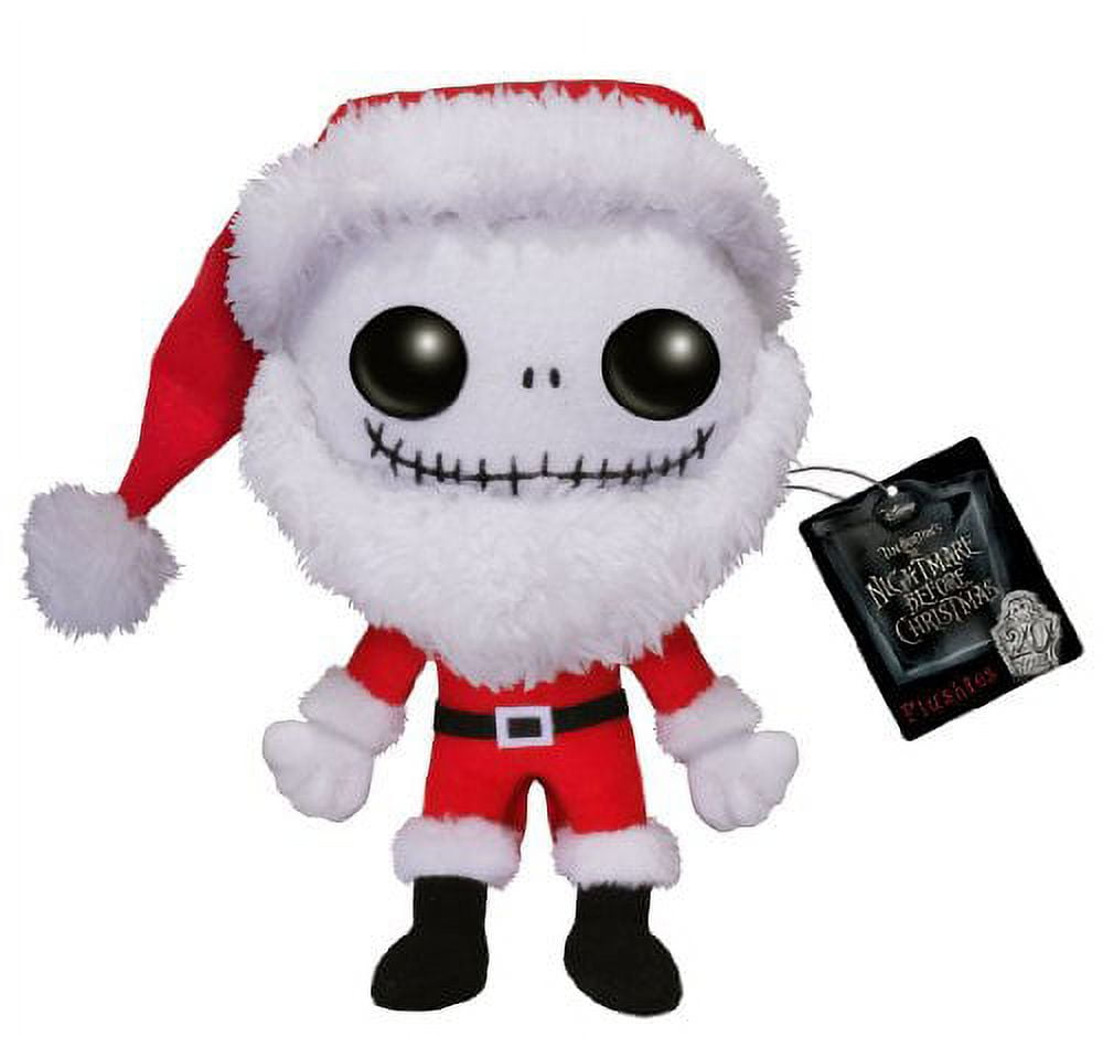 Jack Skellington (Santa) (6in Funko Plushie) - Walmart.com