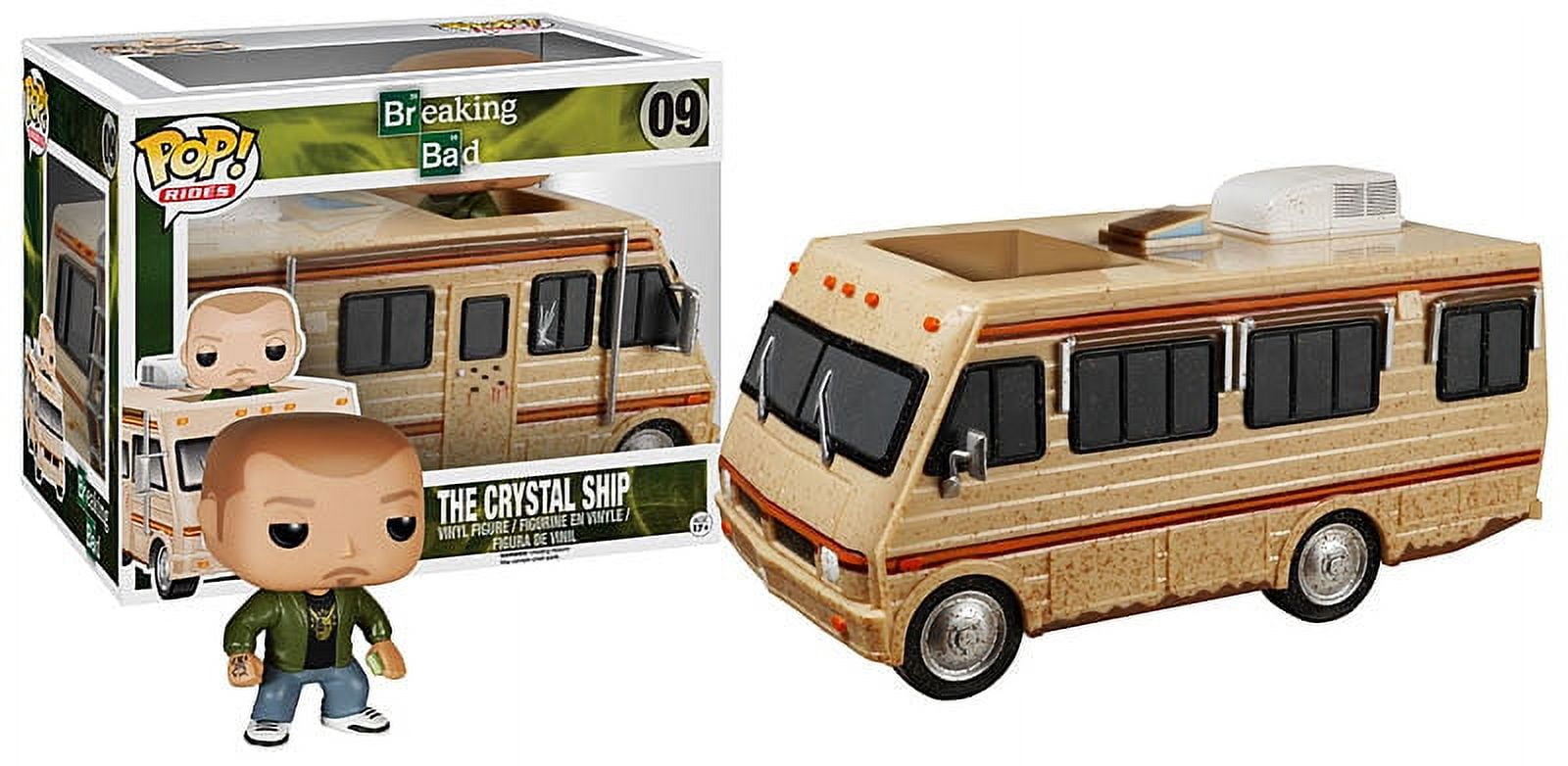 Funko 9.6" Pop! Rides Breaking Bad: The Crystal Ship Vinyl Figure ...