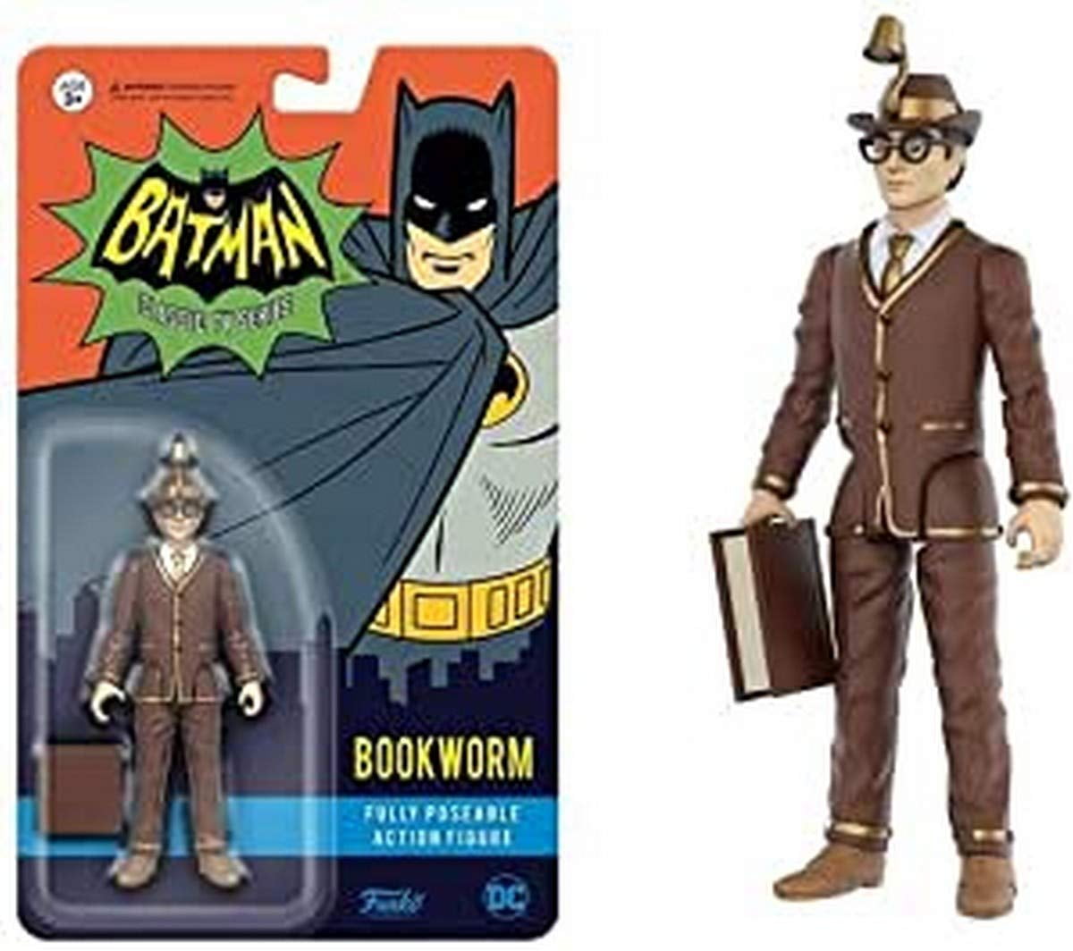 Funko Action Figure: DC Heroes - Bookworm Toy Figure - Walmart.com