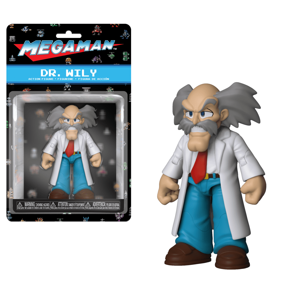 Funko Action Figure: Mega Man - Dr. Wily - Walmart.com