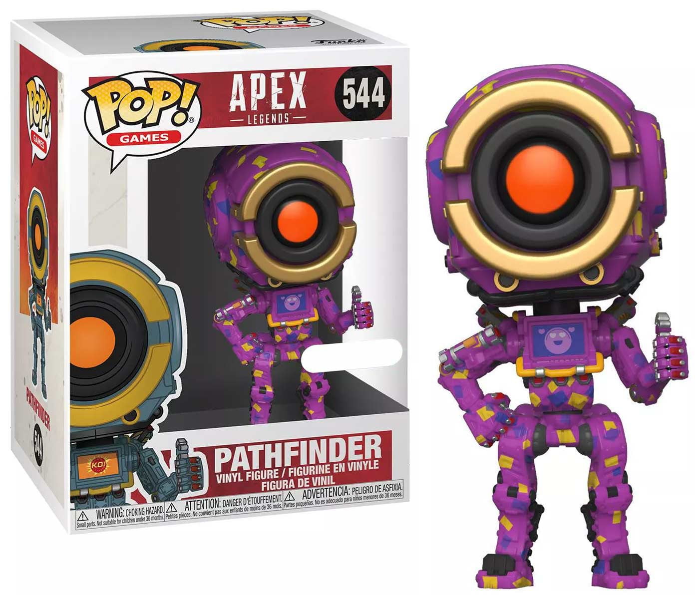 Funko Apex Legends POP! Games Pathfinder Vinyl Figure [Pink] - Walmart.com